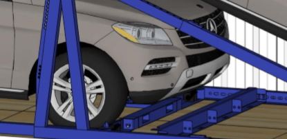 EL-RAK - Exterior Loading Vehicle Racking Systems - Trans-Rak